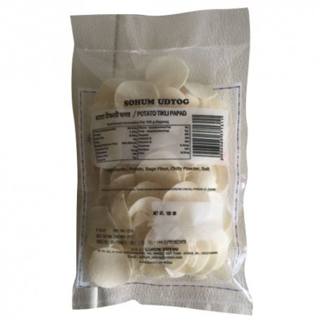 Potato Papad Green chilli